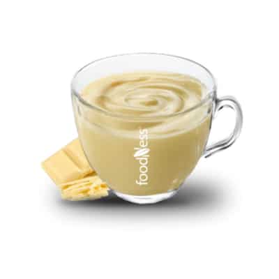 Horúca čokoláda FOODNESS Biela 15x30g - Xcoffee.sk