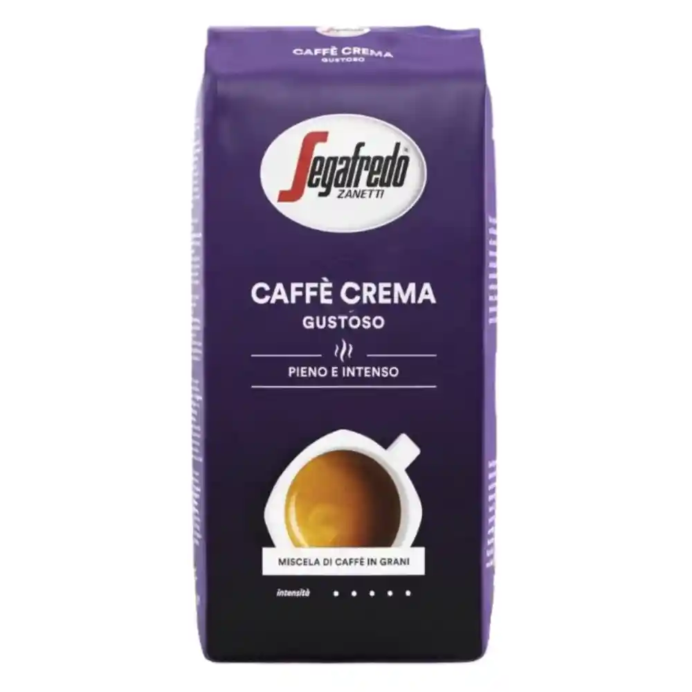 Segafredo Caffe Crema Gustoso coffee beans 1kg - KAVA.eu