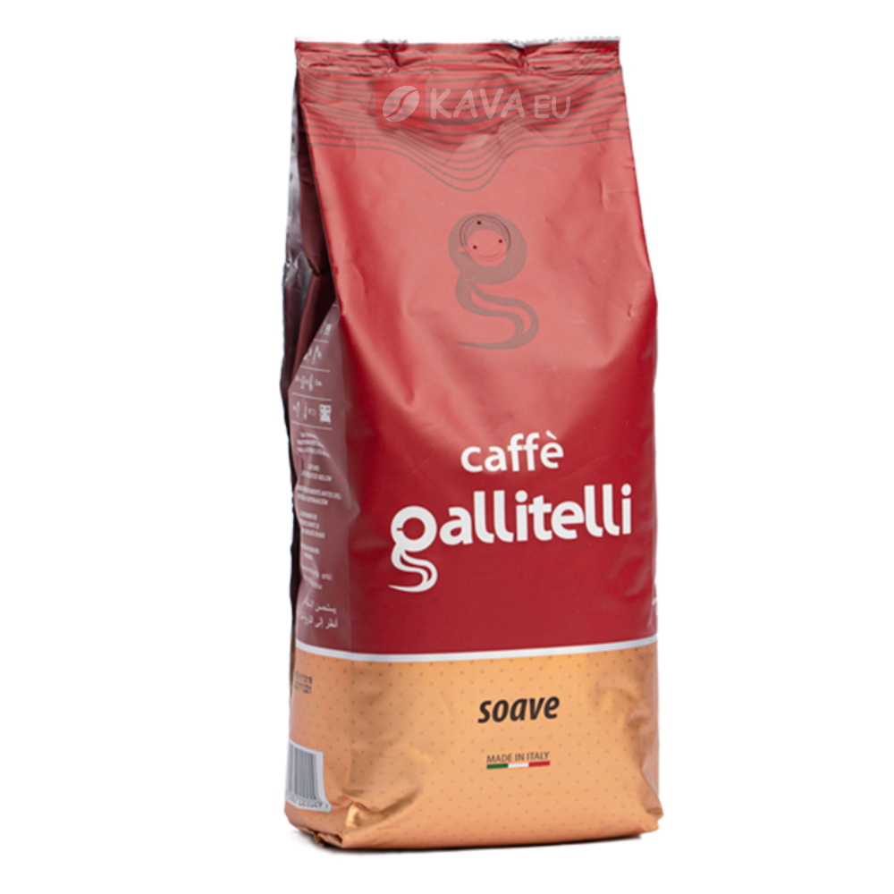 Gallitelli Soave coffee beans 1kg - KAVA.eu - We ship immediately