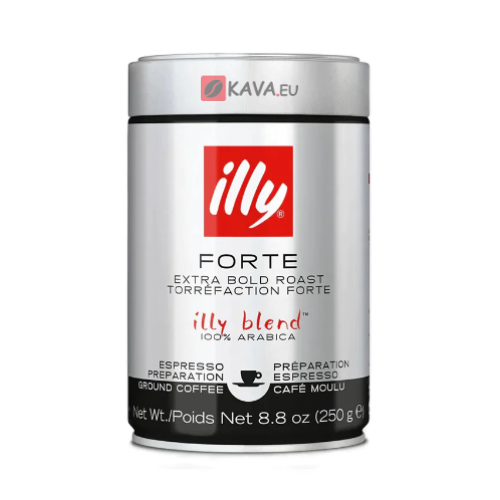 Illy Espresso Forte mletá káva 250g - Xcoffee.cz