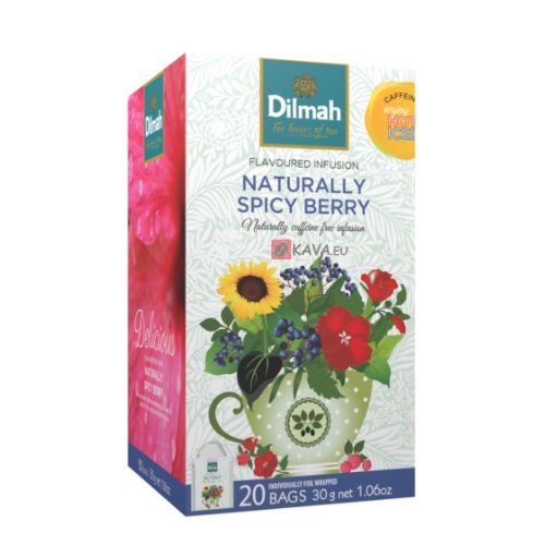 Čaj Dilmah Naturally Spicy Berry 20x1,5g - ☕️KAVA.eu