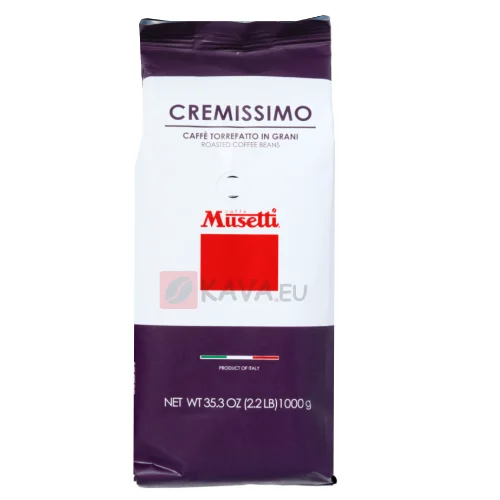Musetti Cremissimo zrnková káva 1kg - Xcoffee.sk