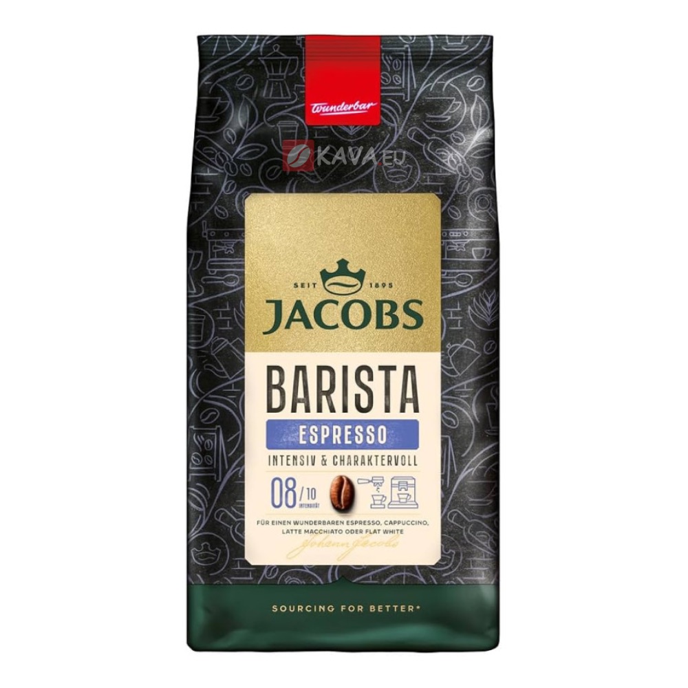 Jacobs Barista Espresso coffee beans 1kg - KAVA.eu