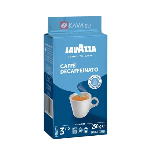 Lavazza Dek decaffeinated ground coffee 250g - KAVA.eu